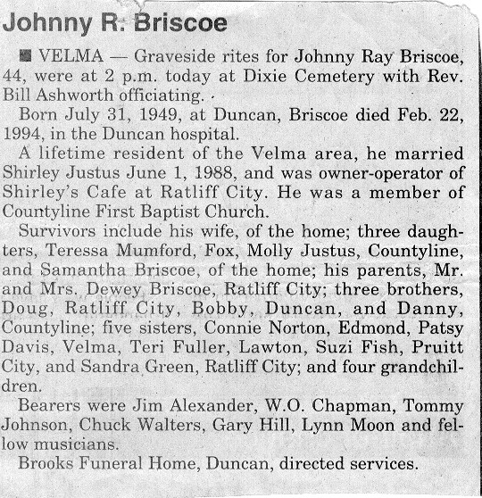 BRISCOE, LINDSEY MICHAEL